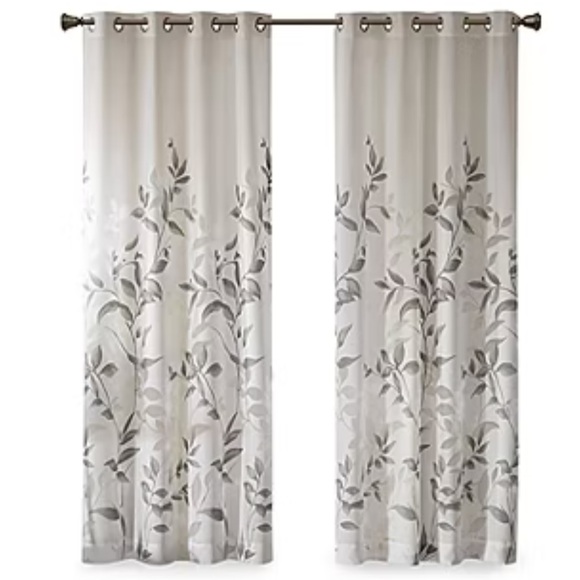 Madison Park | Accents | Madison Park Cecily Grey 2 Pks 5w By 84 L Vera ...